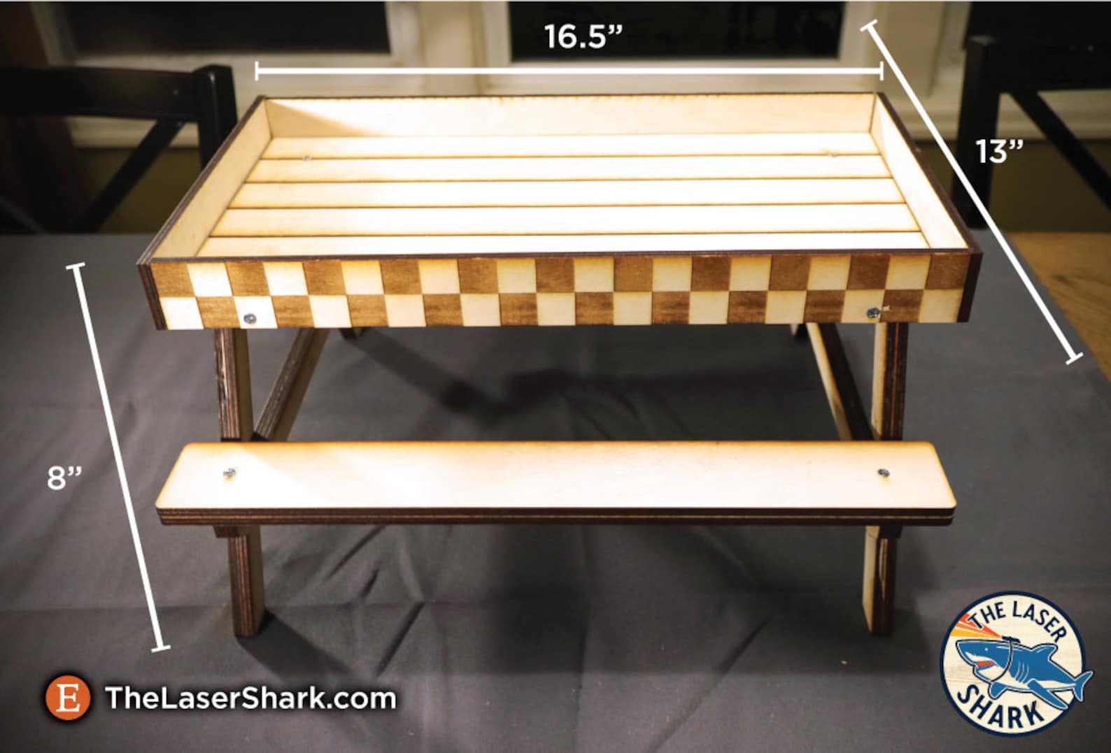 The Peck'nic Table - Chicken Picnic Table SVG Laser Cut Files for ...