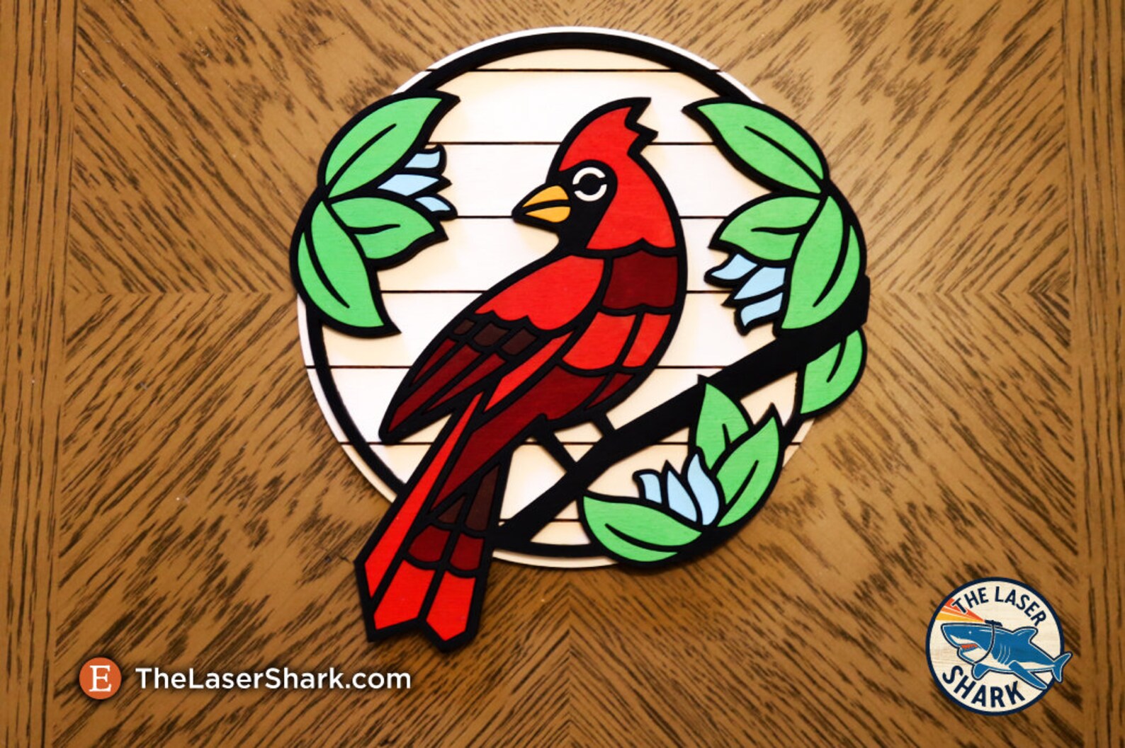 CARDINAL SVG Laser Cut Files for Glowforge Laser Cutter | Etsy