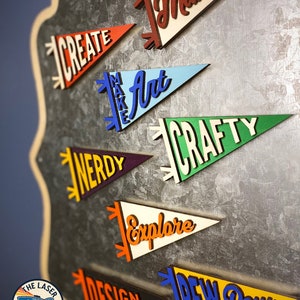 Creative Pennants Magnet Sized SVG Laser Cut Files for Glowforge ...