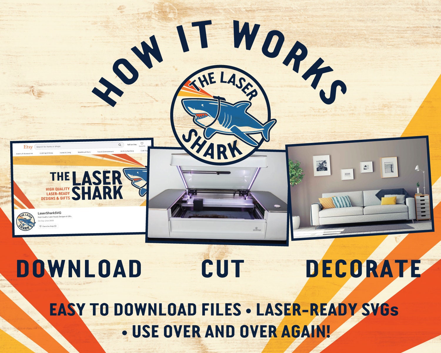 Home Garden Markers SVG Laser Cut Files for Glowforge - Laser Cutter ...
