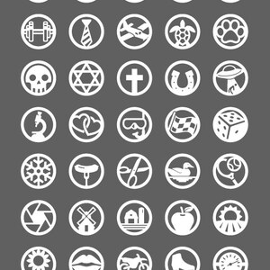 Icon Booster Pack SVG Laser Cut Files for Glowforge - 40 New Designs ...