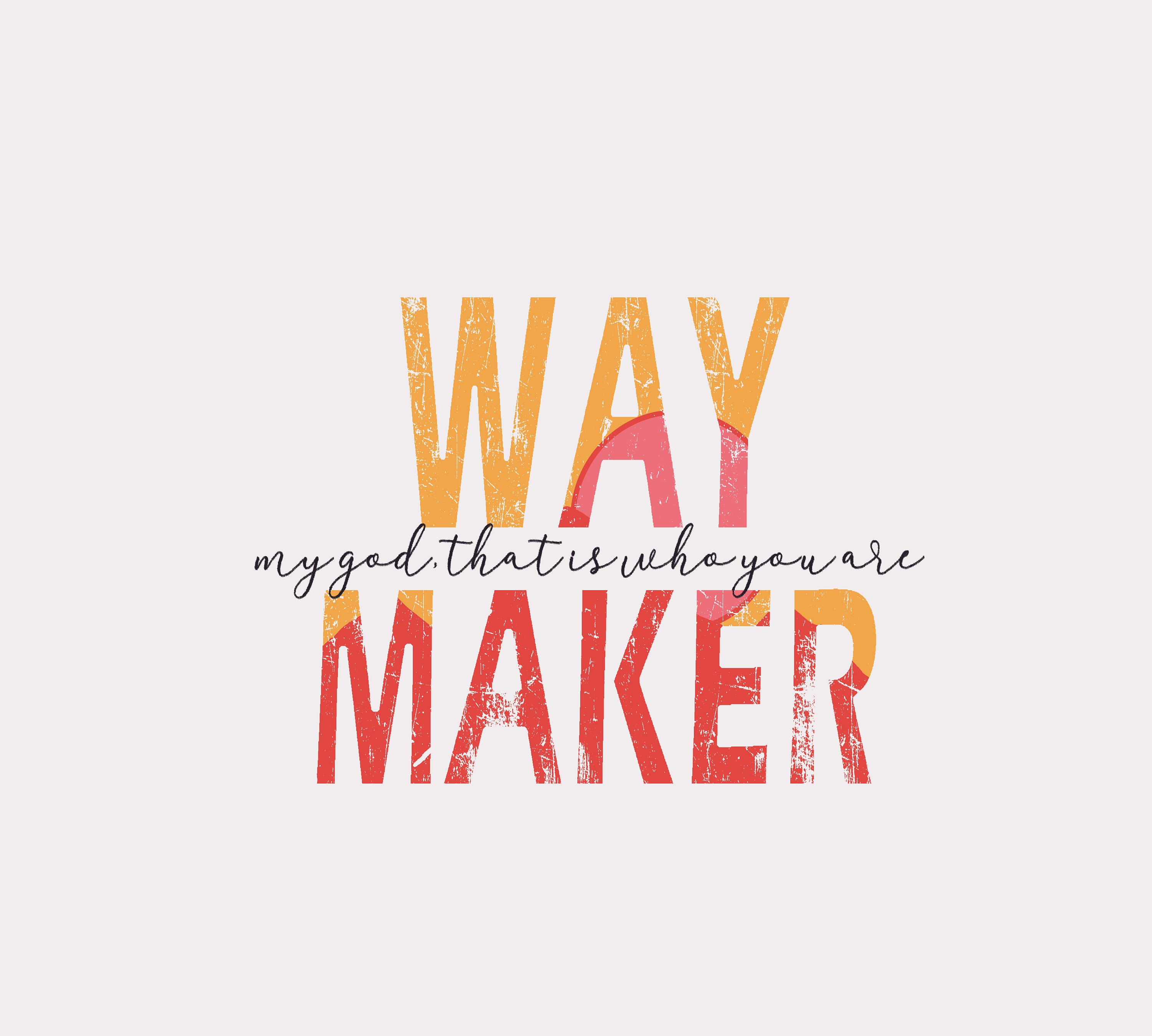 Way Maker Retro Scripture Sublimations Jesus PNG Christ T-shits Design ...