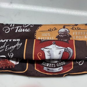 Coffee Pots Fabric Mask With Filters - Etsy