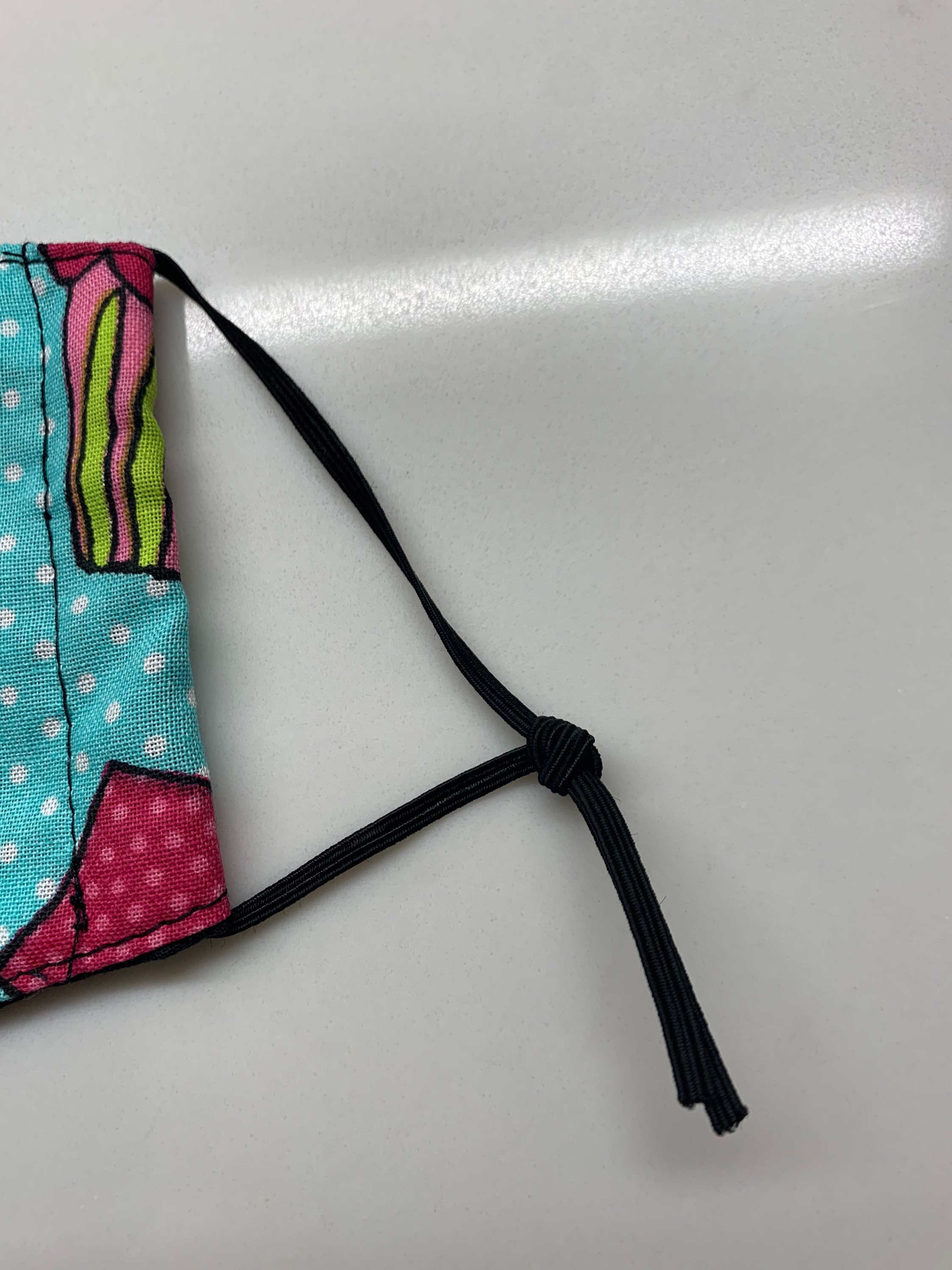 Dots Cotton Fabric Face Mask With Filters - Etsy