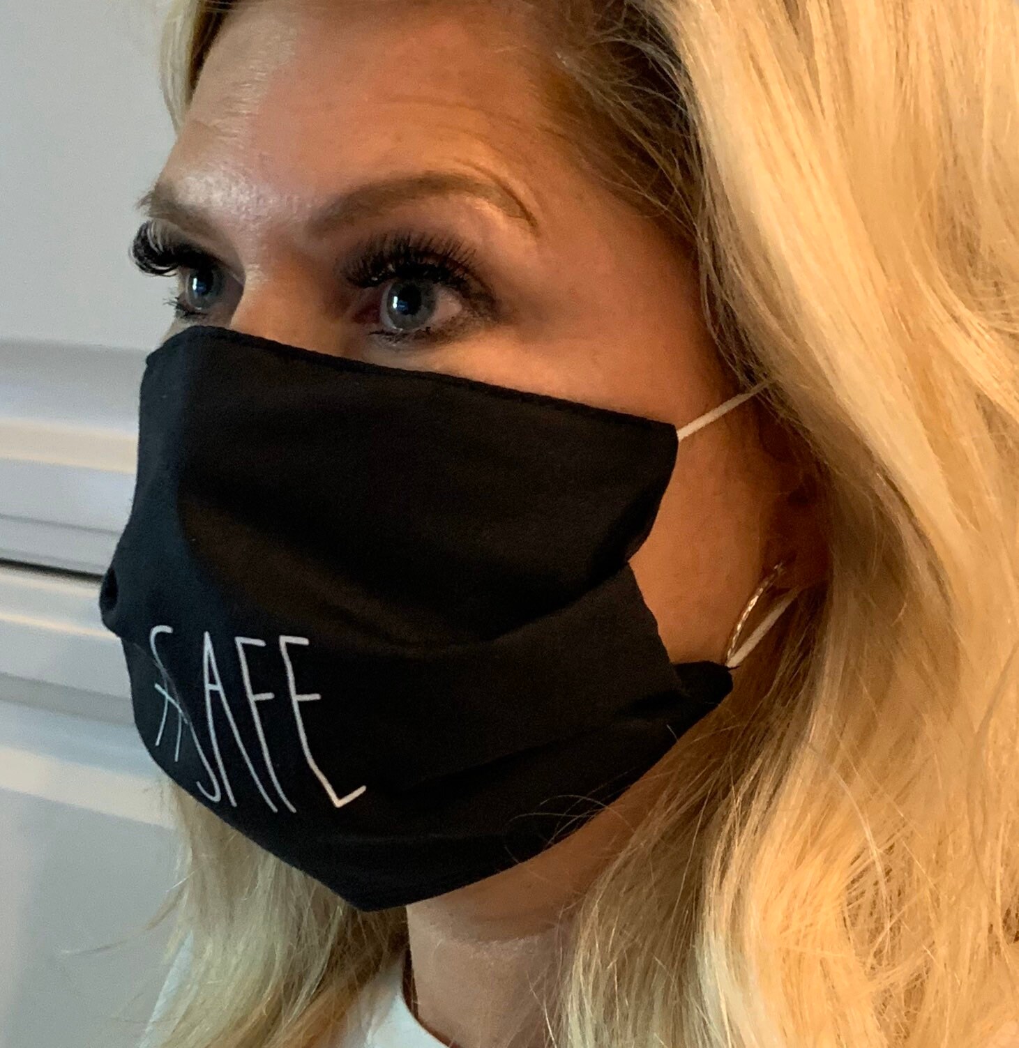 Rae Dunn Inspired #safe Cotton Mask With Filters - Etsy