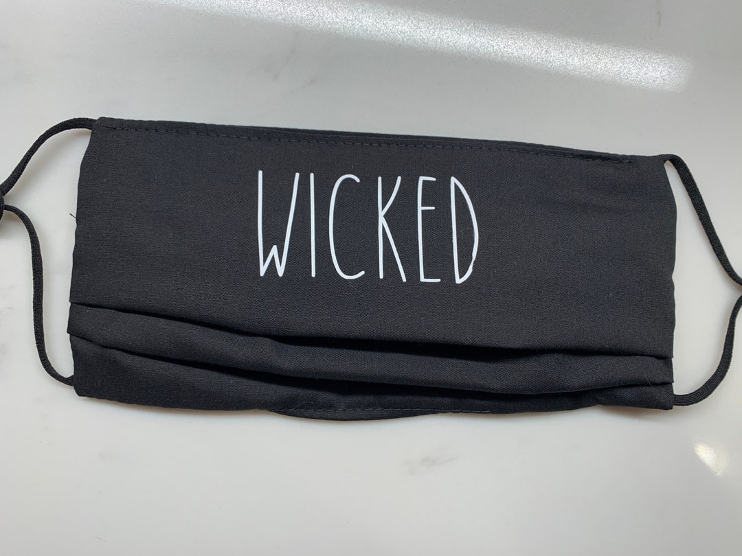 Rae Dunn Inspired Wicked Mask With Filters - Etsy