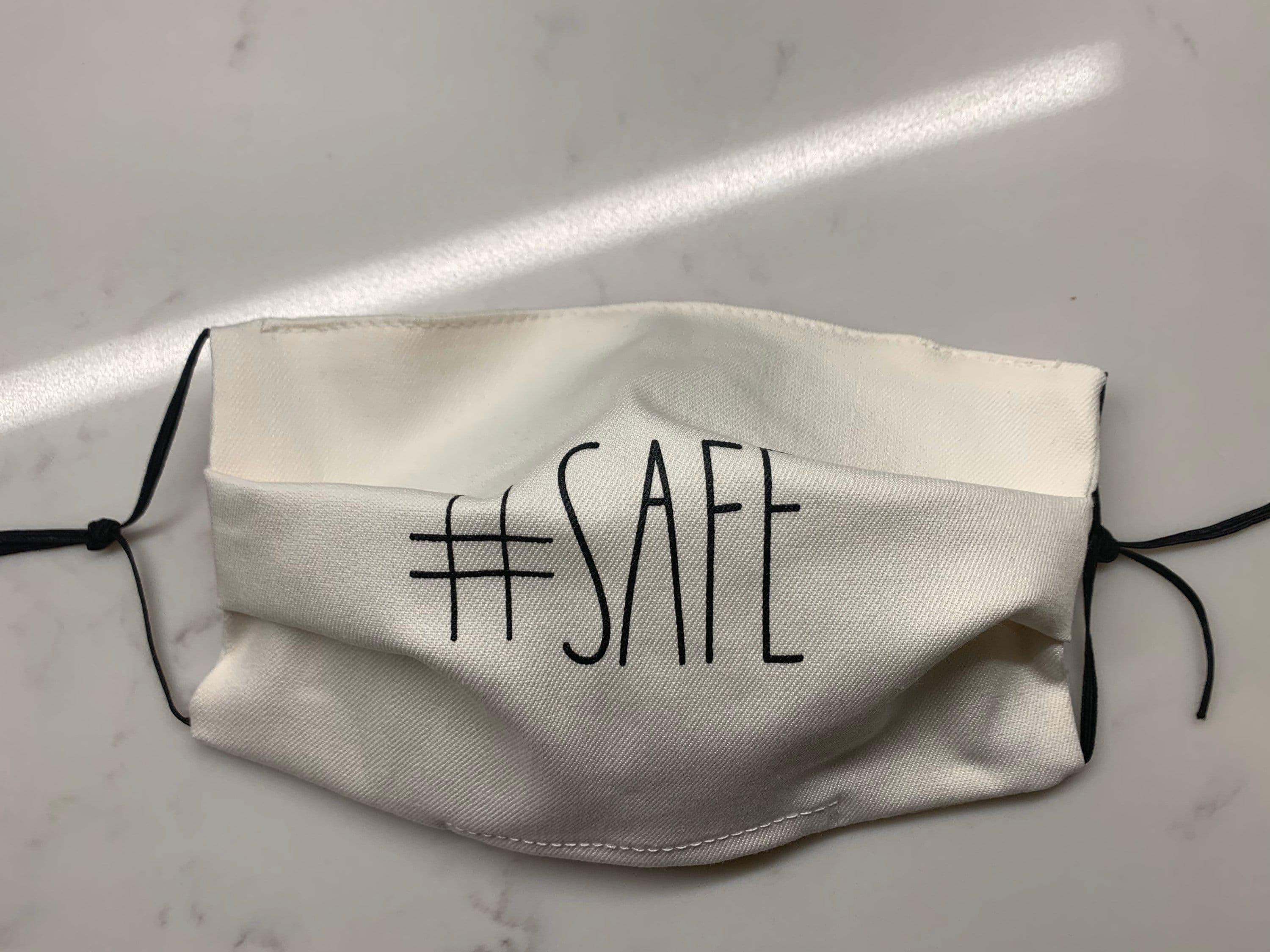 Rae Dunn Inspired #safe Cotton Mask With Filters - Etsy