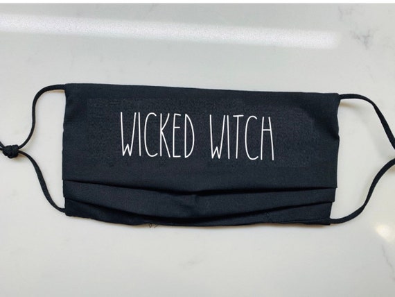 Rae Dunn inspired wicked witch mask with filters | Etsy
