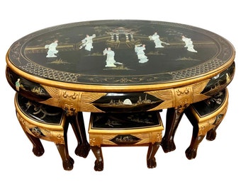 Lacquer Tea Set | Etsy