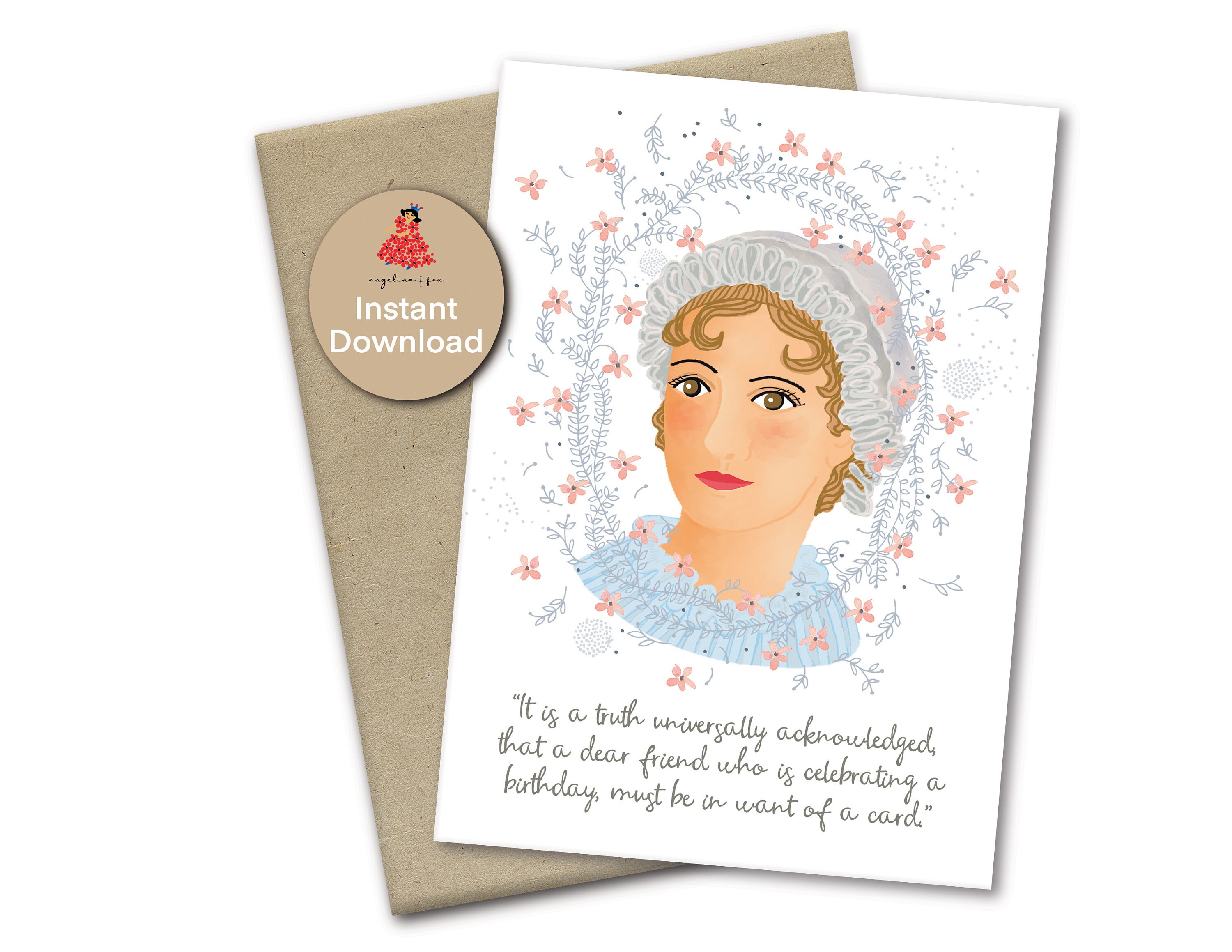 Pride and Prejudice,a Friend Who is Celebrating a Birthday,must Be in ...