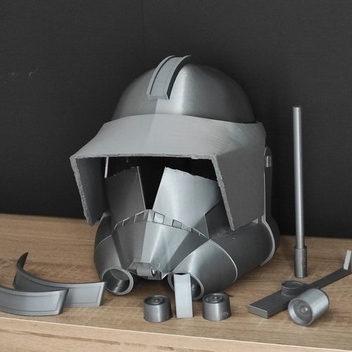 Animated Clone Trooper Helmet TCW Phase 2 Star Wars Cosplay - Etsy