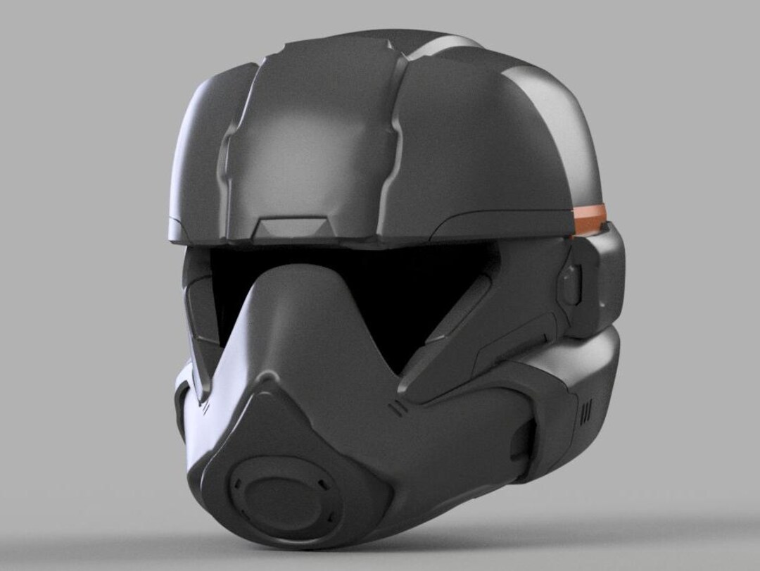 STL 3D Print Files - HD2 - CE-67 Titan Helmet DIY Kit Cosplay 1:1 Scale ...