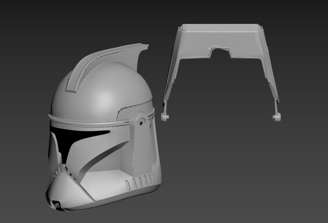 Specialist Clone Trooper Helmet Phase 1 BF2 AOTC Star Wars - Etsy