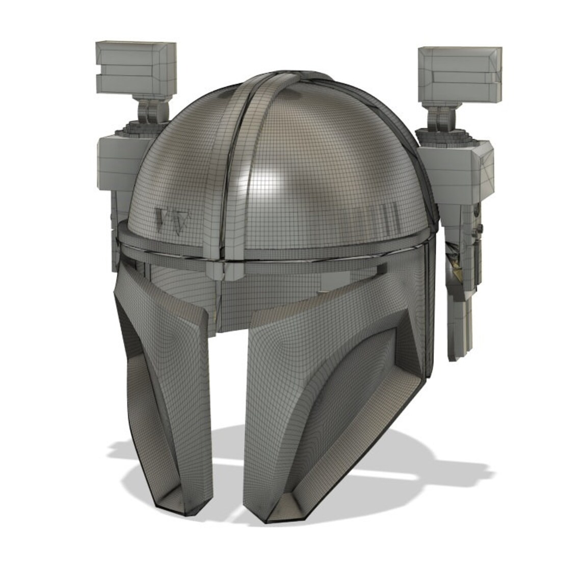 Vulture Heavy Mandalorian Helmet 3D Printable Files the | Etsy