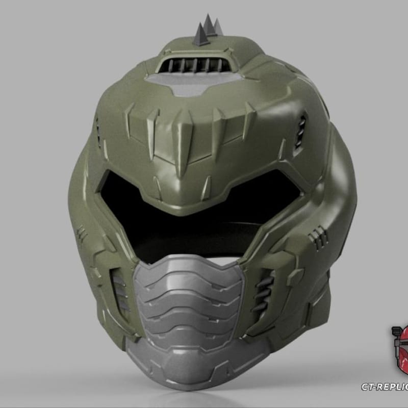 Doomguy Helmet - Etsy