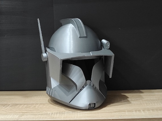 Commander Cody Clone Trooper Helmet Sideshow AOTC Phase 1 Star - Etsy