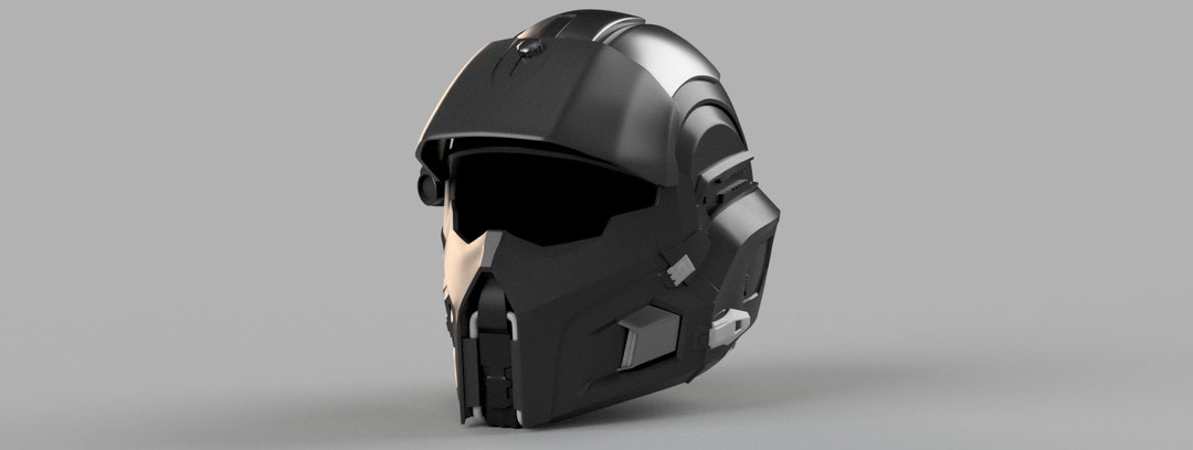 HELLDIVERS 2 SC-34 Infiltrator Helmet DIY Kit Cosplay 1:1 Scale - Etsy