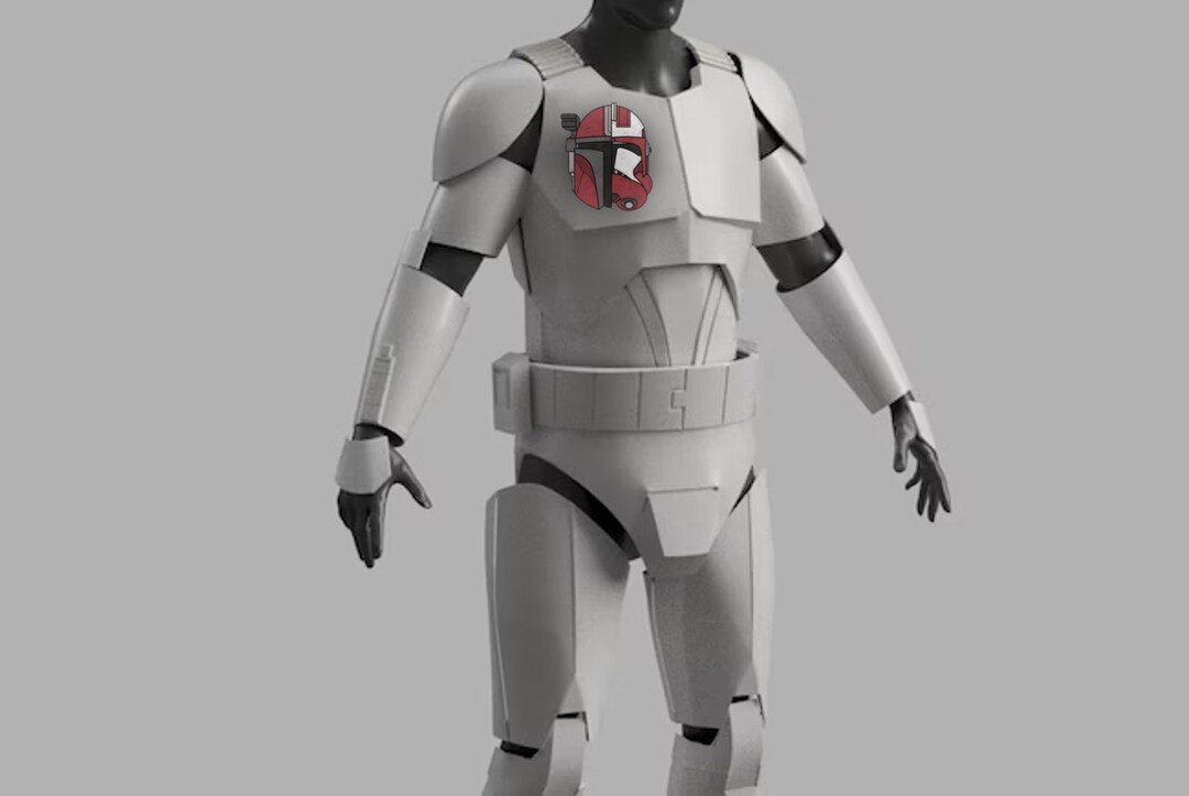 Clone Trooper Armor Phase 2 Animated TCW Star Wars Cosplay - Etsy