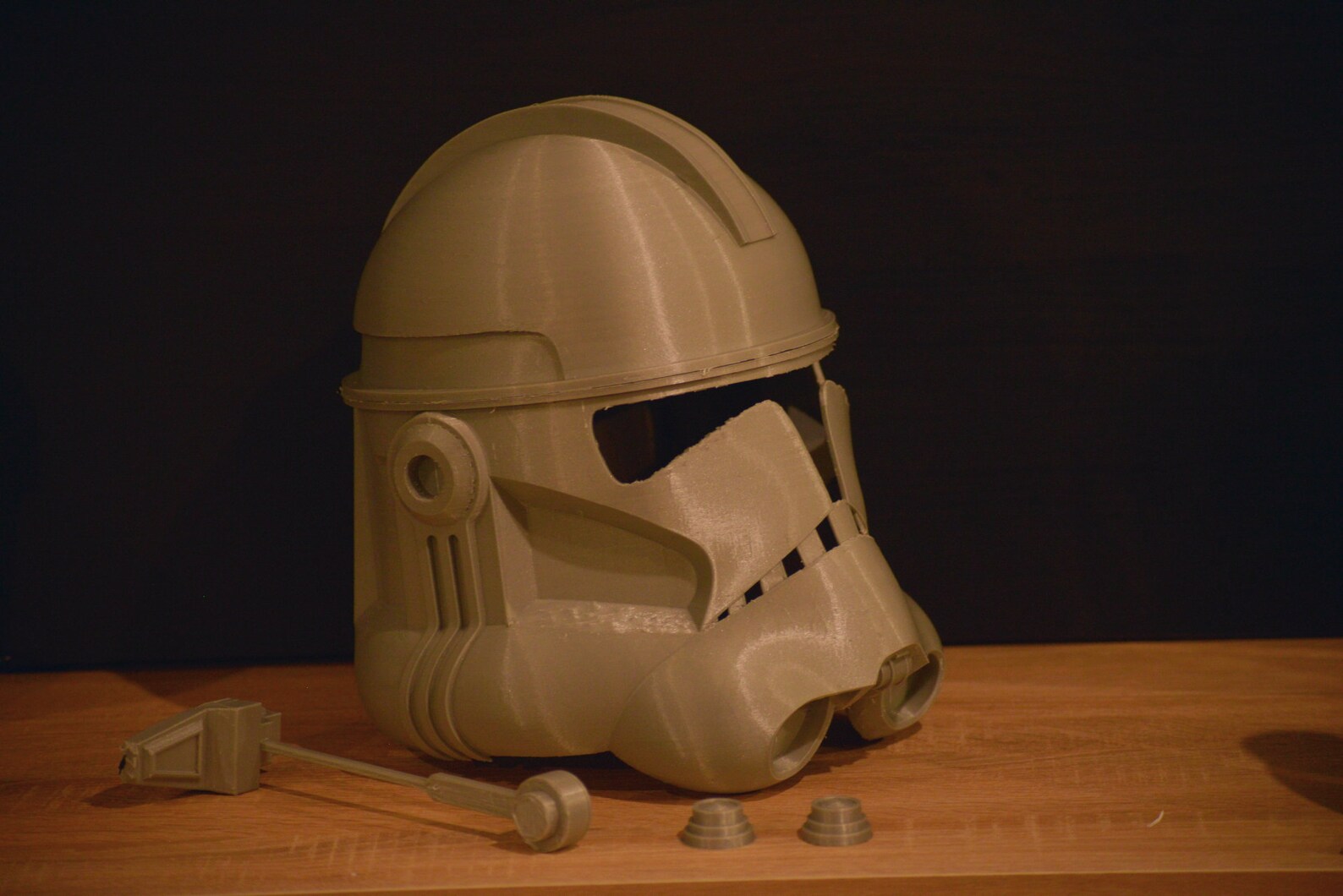 Officer Clone Trooper Helmet Battlefront2 BF2 ROTS Phase 2 Star Wars ...