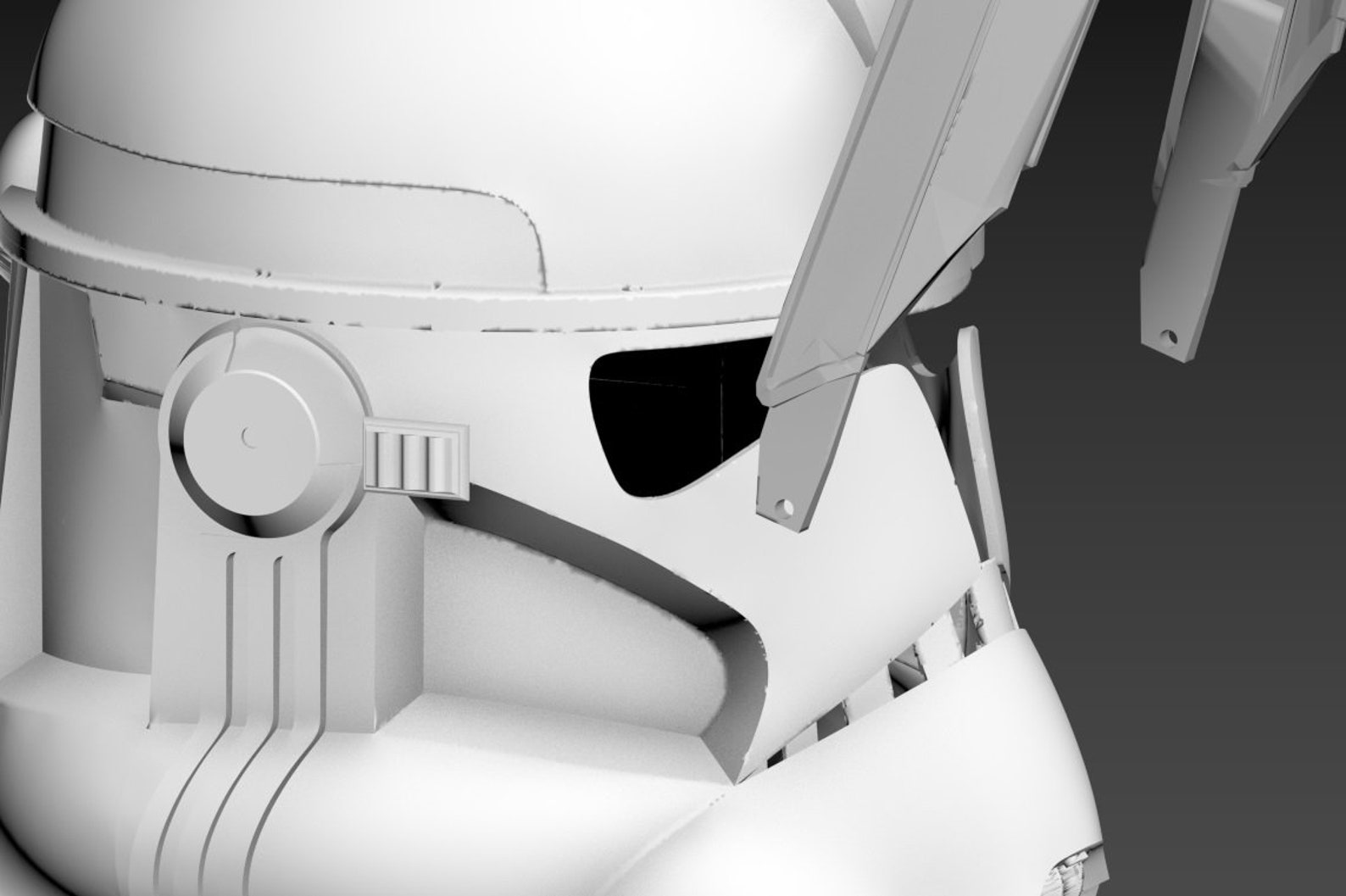 Specialist Clone Trooper Helmet Battlefront2 BF2/ROTS Phase 2 Star Wars ...