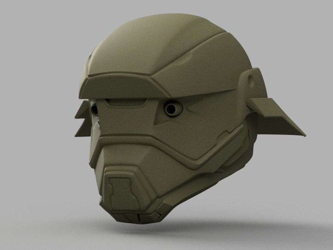 HELLDIVERS 2 EX-16 Prototype Helmet DIY Kit Cosplay 1:1 Scale - Etsy