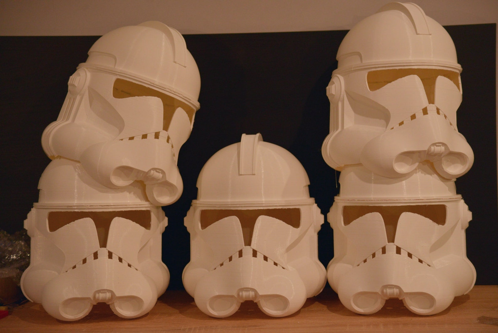 Officer Clone Trooper Helmet Battlefront2 BF2 ROTS Phase 2 Star Wars ...