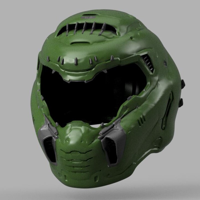 Doomguy Helmet - Etsy