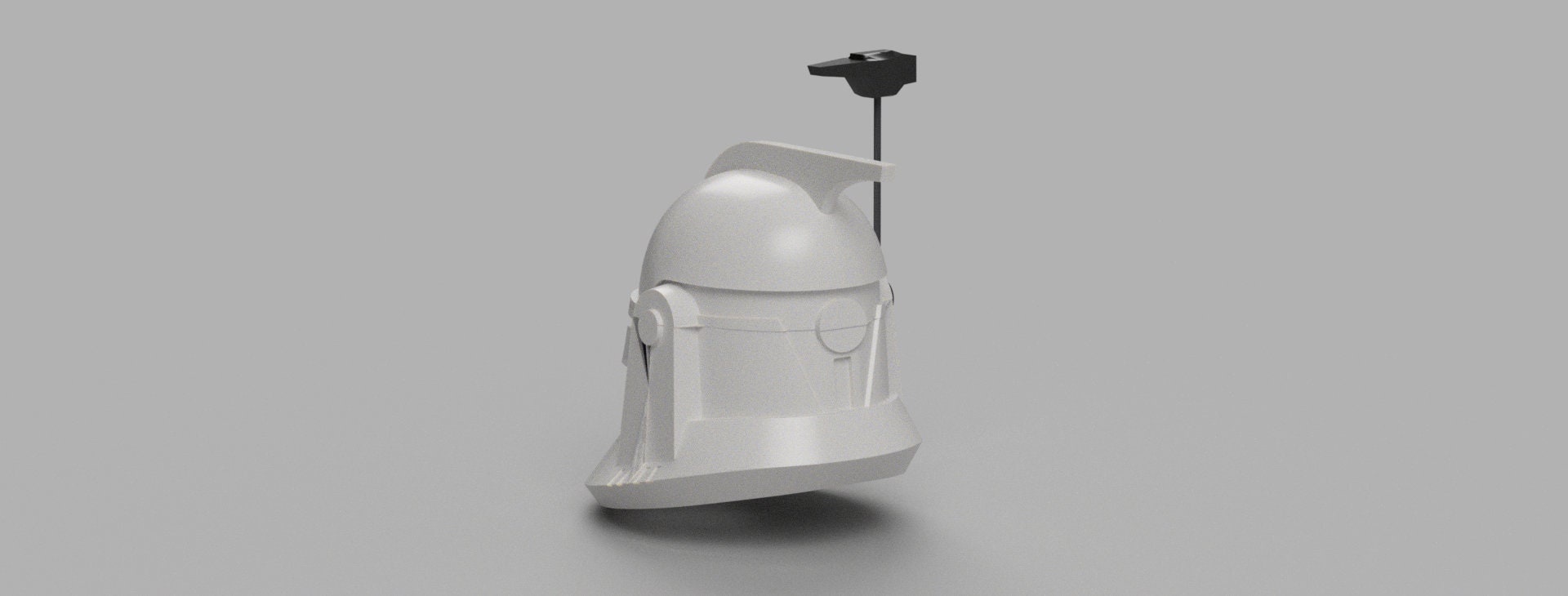 Animated Clone Trooper Captain Rex Officer Sergeant Helmet Phase 1 TCW ...