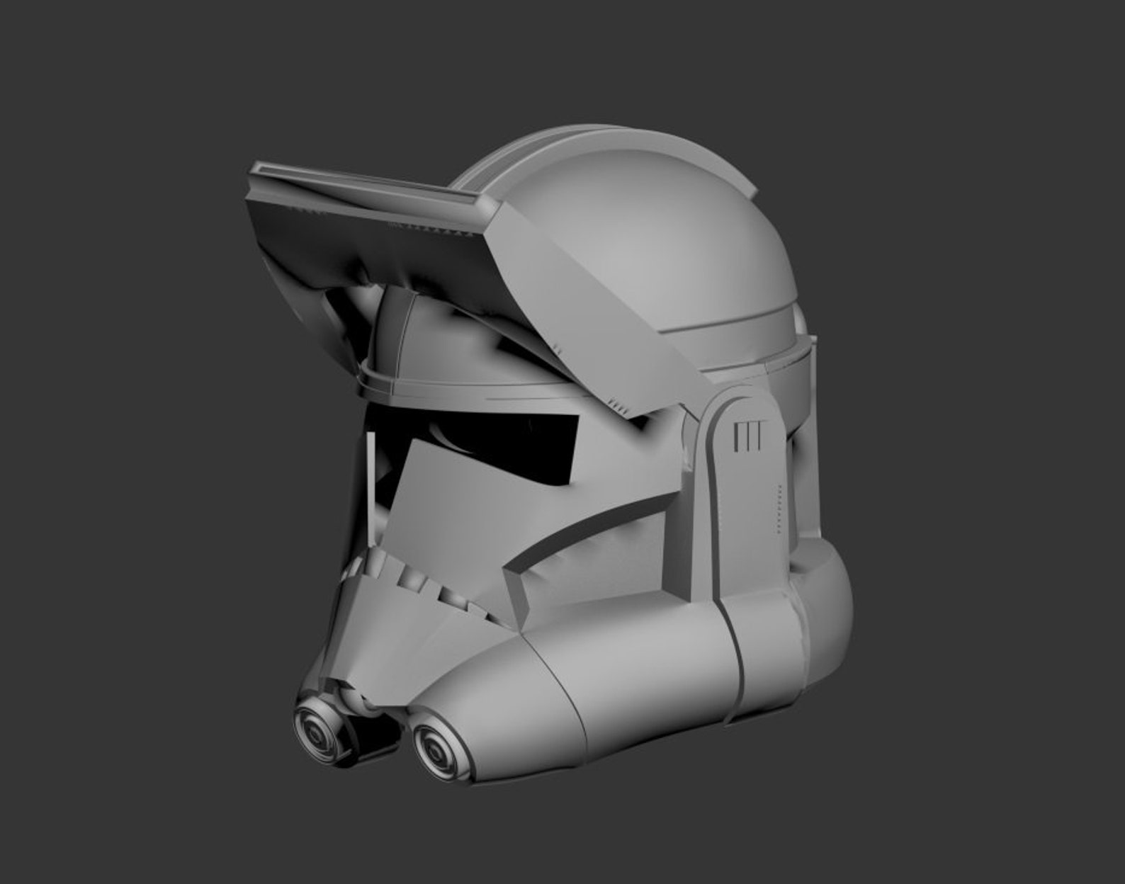 Animated Clone Trooper Helmet TCW Phase 2 Macrobinoculars | Etsy