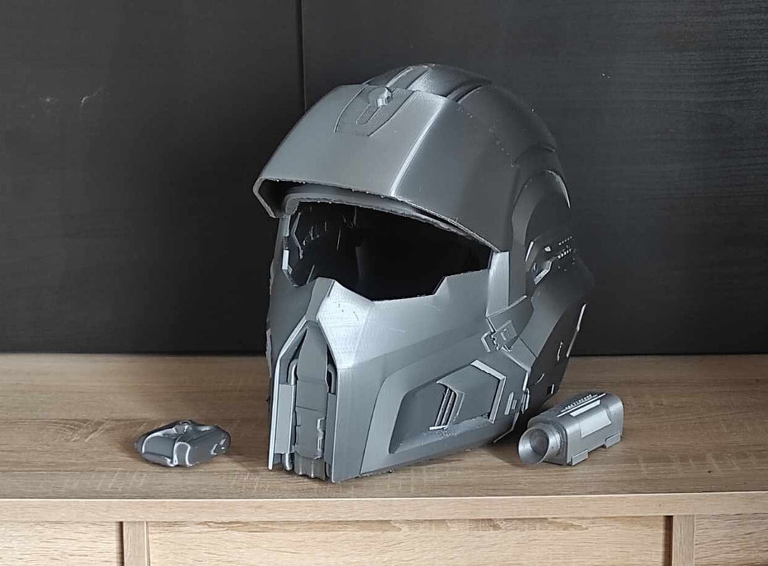 HD2- SC-34 Infiltrator SC-30 Trailblazer Scout Helmet DIY Kit Cosplay 1 ...