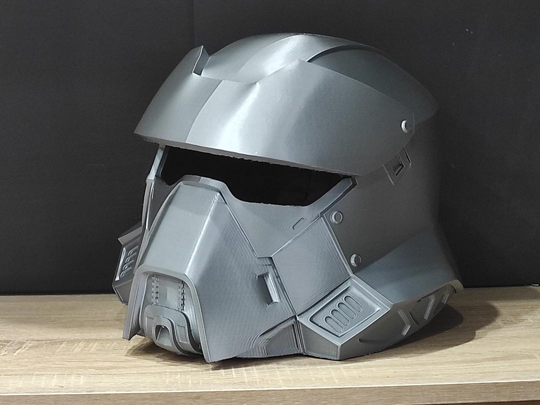 HD2 - CW-22 Kodiak / CW-4 Arctic Ranger Helmet DIY Kit Cosplay 1:1 ...