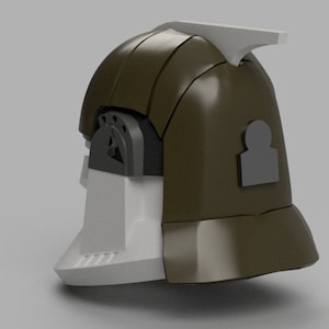 Clone Trooper Helmet AT-TE the Clone Wars Phase 1 Gunner TCW - Etsy