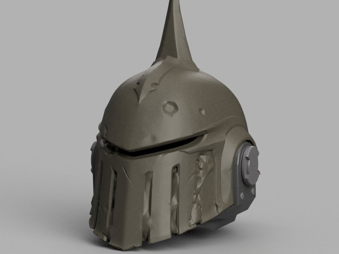 Death Guard Bulwark Space Marine 2 Game Helmet Heretic Astartes MK X MK ...