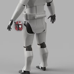 Clone Trooper Armor Phase 2 Animated TCW Star Wars Cosplay - Etsy