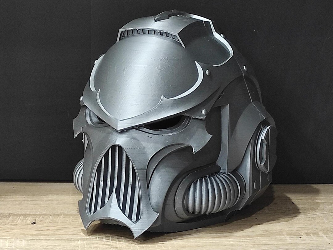 Black Legion Tactical Chaos Marine Heretic Primaris Helmet MK X MK 10 ...