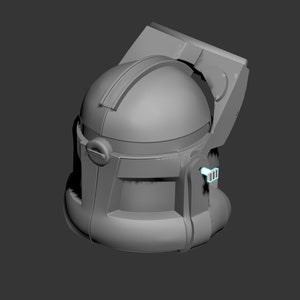 Animated Clone Trooper Helmet TCW Phase 2 Macrobinoculars Specialist ...