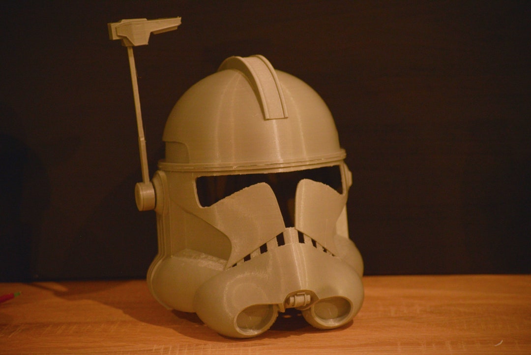 Officer Clone Trooper Helmet Battlefront2 BF2 ROTS Phase 2 Star Wars ...