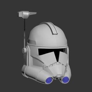 Animated ARC Clone Trooper Helmet TCW Phase 2 Season 4-6 Star Wars ...