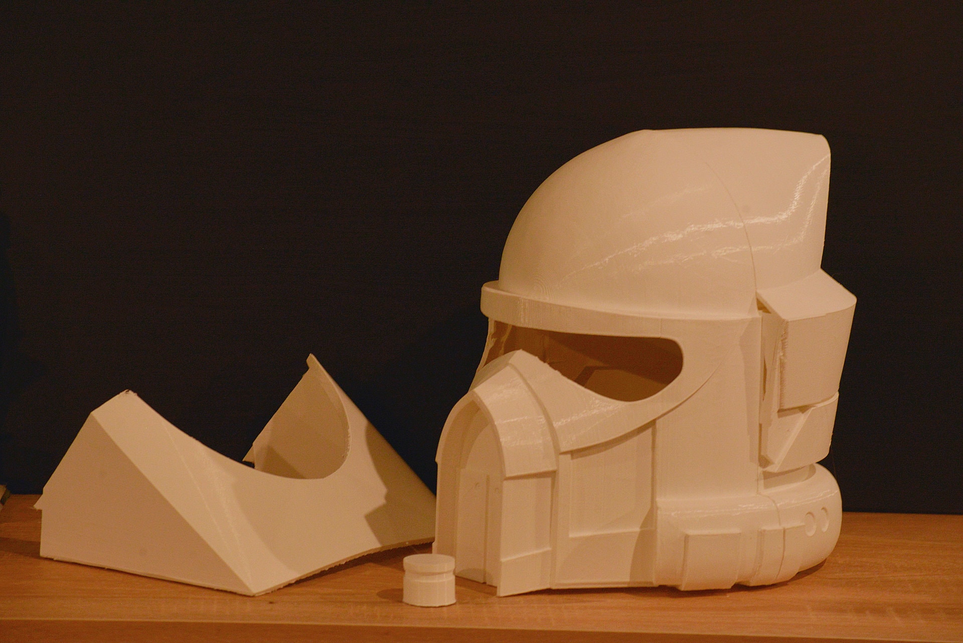 ARF Clone Trooper Helmet Animated TCW Sergeant Hound Star Wars Cosplay ...