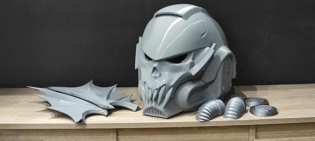 Night Lord Heretic Primaris Helmet Marine MK X MK 10 Helmet Cosplay 1:1 ...