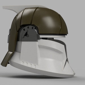 Clone Trooper Helmet AT-TE the Clone Wars Phase 1 Gunner TCW - Etsy