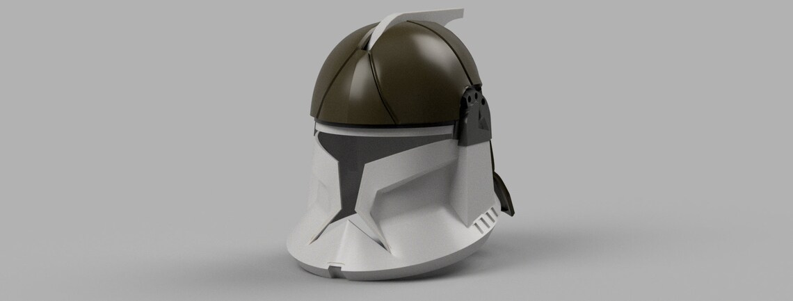 Clone Trooper Helmet AT-TE the Clone Wars Phase 1 Gunner TCW - Etsy