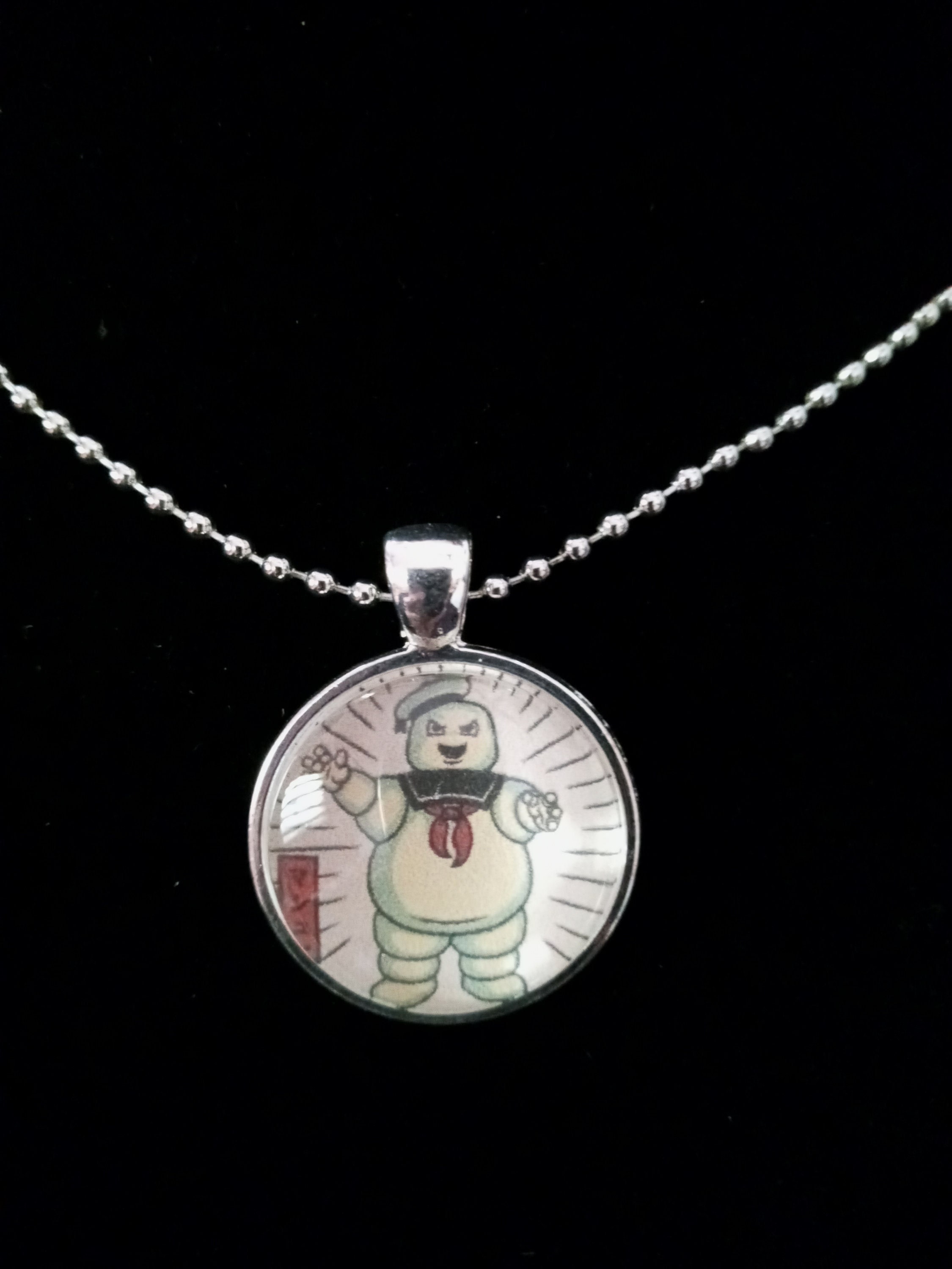 1 Inch Ghostbusters Stay Puft Marshmallow Man Horror Comedy Movie Glass ...