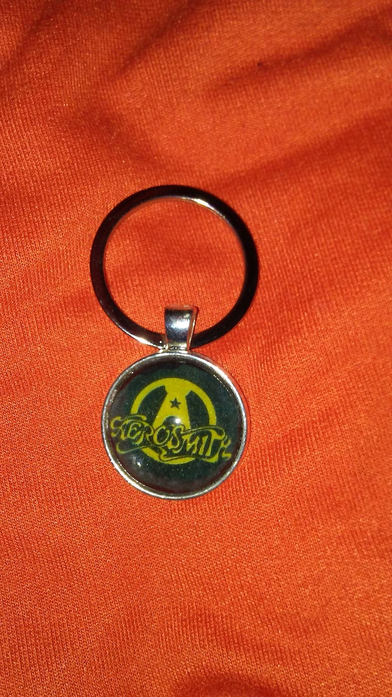 1 Inch Aerosmith Rock and Roll Band Pendant Keychain; Hair Band - Etsy