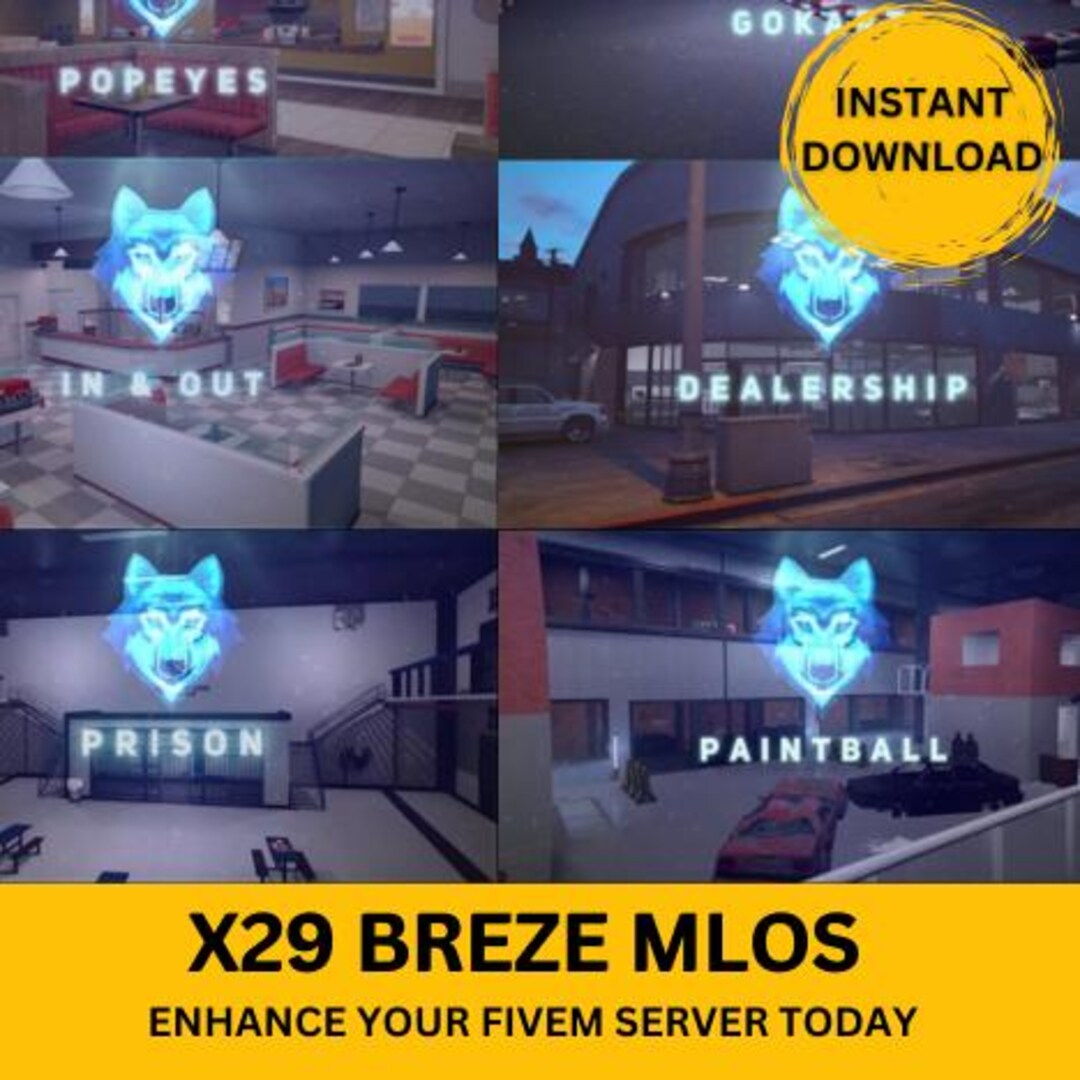 Fivem MLO X29 Pack Enhance Your Server Today Digital Download Instant - Etsy