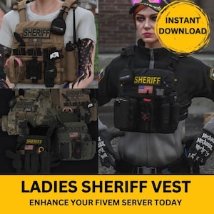 Fivem Police Vest - Etsy