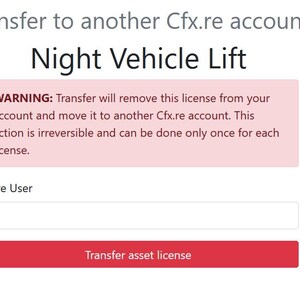 Fivem Night Vehicle Lift Standalone Keymaster to Keymaster Script - Etsy