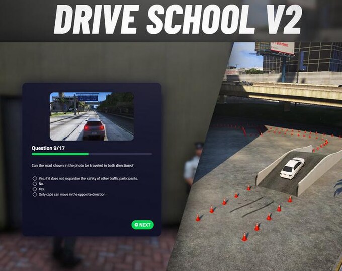 Fivem ESX QB Vms_driveschoolv2 With Map Keymaster to Keymaster Script ...