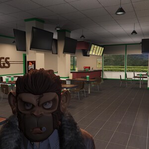 Wingstop Restaurant MLO for GTA V Fivem | High-quality Interior Mapping ...