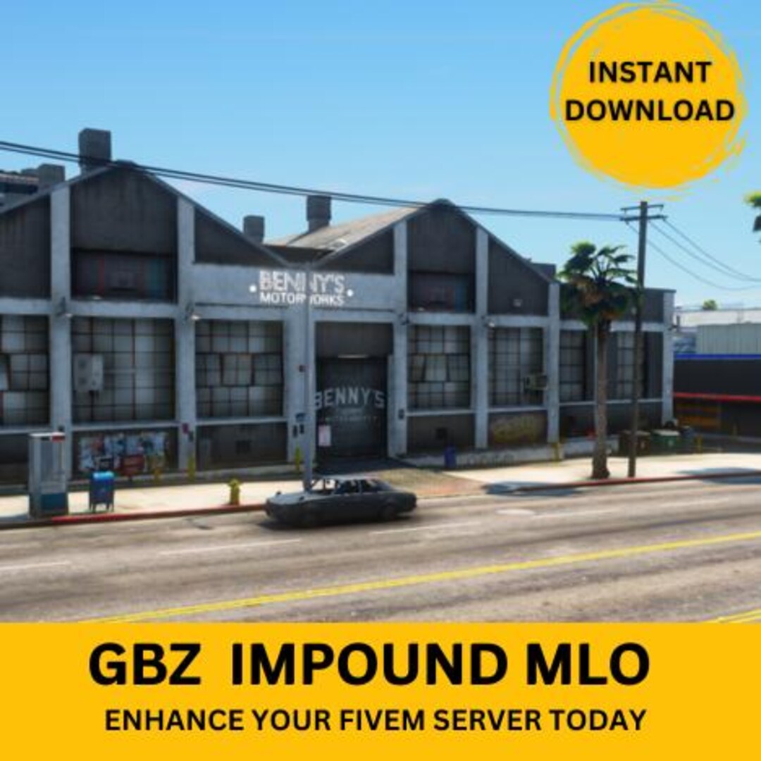 Fivem MLO IMPOUND Pack Enhance Your Server Today Digital Download Instant - Etsy